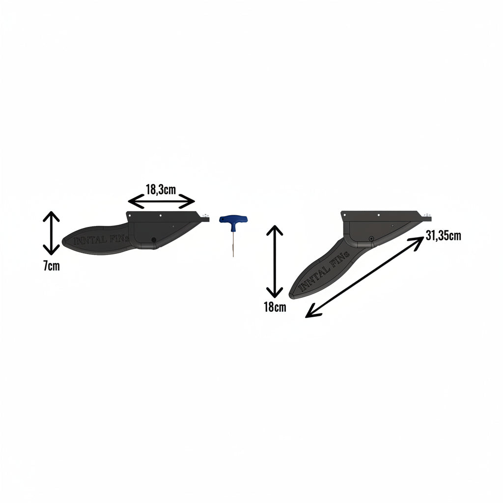 Retractable fin for stand-up paddleboarding – SROKA Company